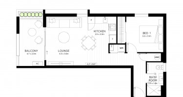 Bedsit Floor Plans | Viewfloor.co
